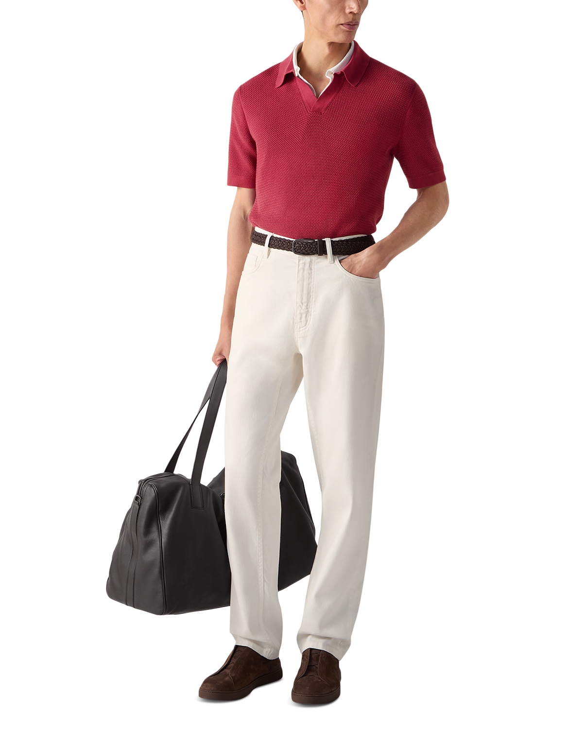 ZEGNA premium cotton polo shirt